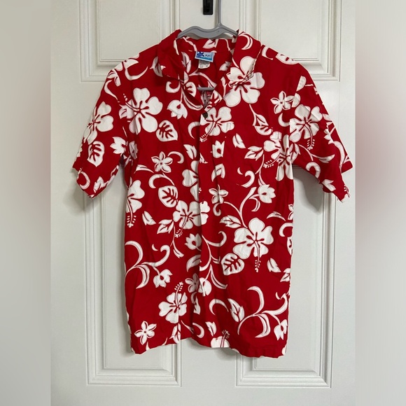RJC | Shirts & Tops | 2 Rjc Red Floral Hawaiian Shirt | Poshmark